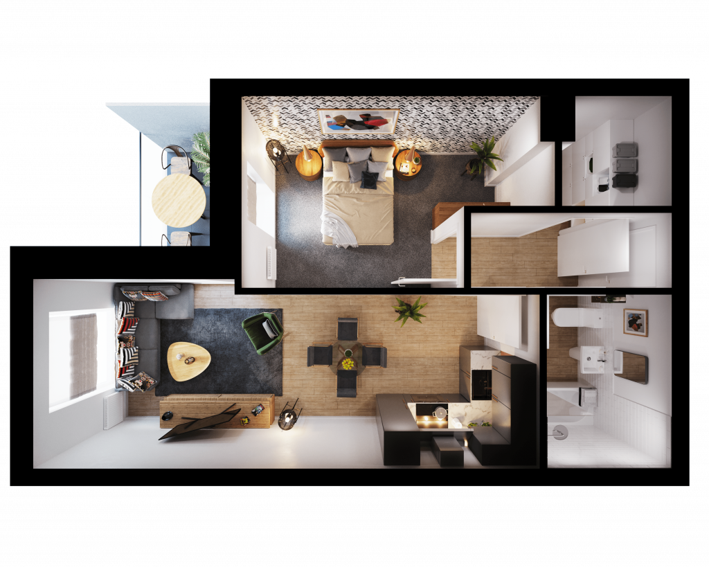 Axonometric views - North Made