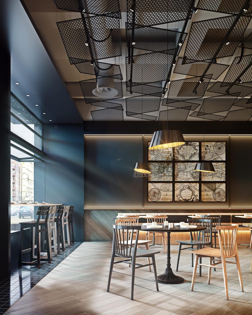 Workspace Cafe Visualisation - Northmade