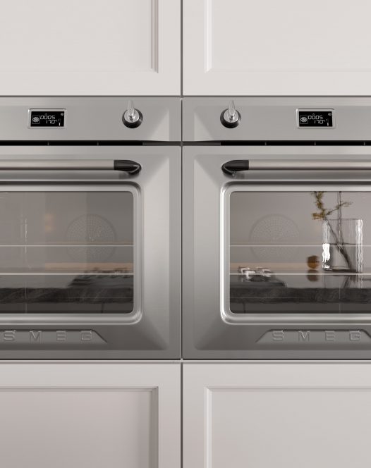 Contemporary Clean White Kitchen – Marketing CGI’s KBB Sector - North Made