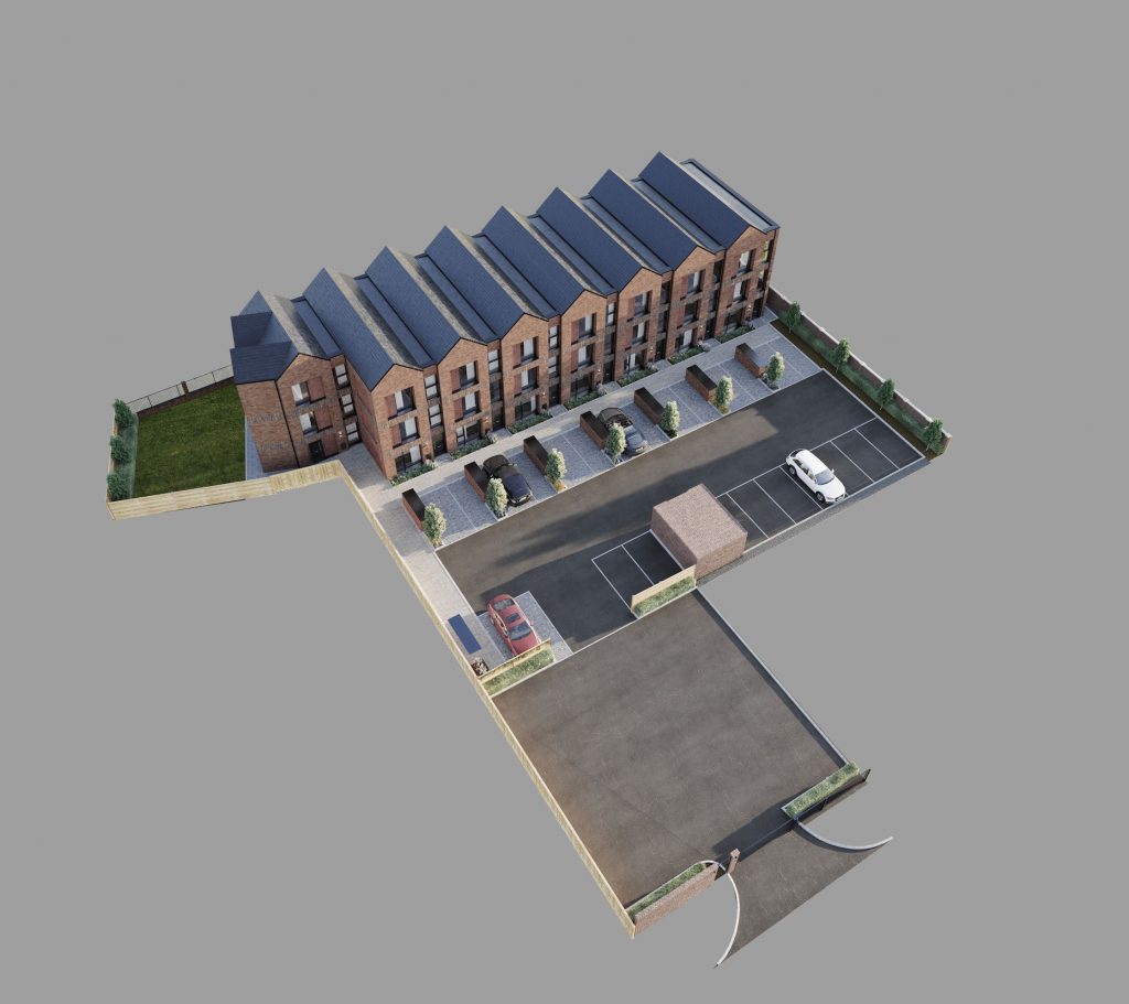 3D siteplan – Aerial CGI - North Made